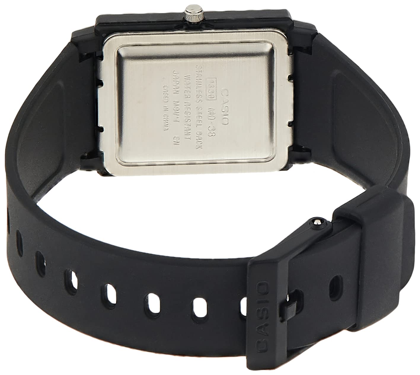 Casio MQ38-8A Men's Rectangular Classic 3-Hand Analog Watch MQ38-8A