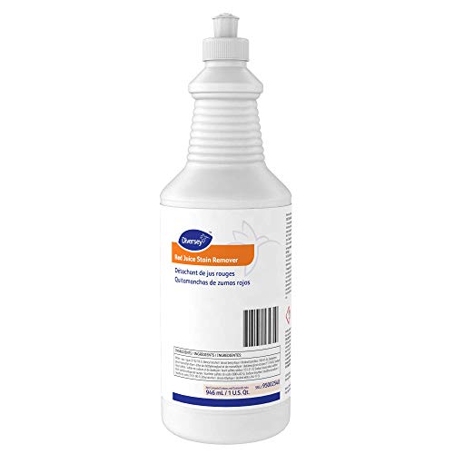 Diversey Red Juice Stain Remover, 32 Oz Bottle, 6 Bottles/carton