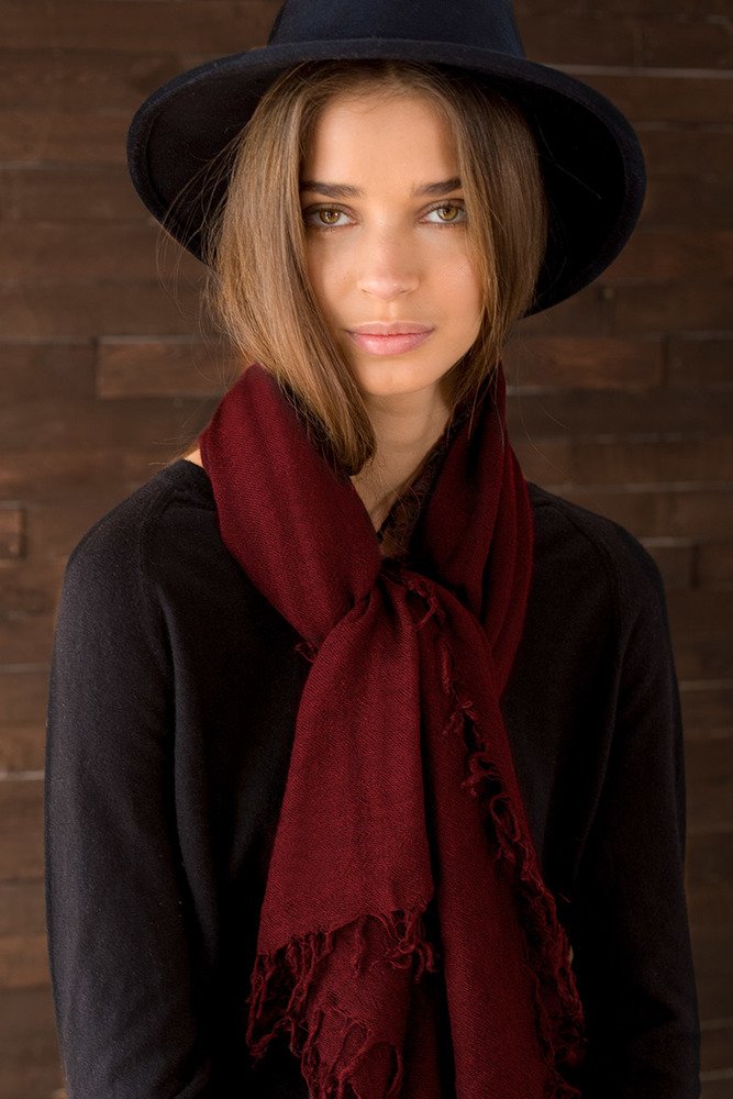 Chan Luu NEW Rose Cashmere & Silk Soft Scarf Shawl Wrap