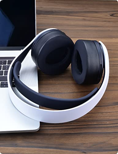 PS5 Cooling Gel Ear Pads - defean Replacement Ear Cushion Cover Cushion Compatible with Sony ps5 Wireless Headphone, Pulse 3D Wireless Headset, Vsilky Cool Fabric, High-Density Noise Cancelling Foam