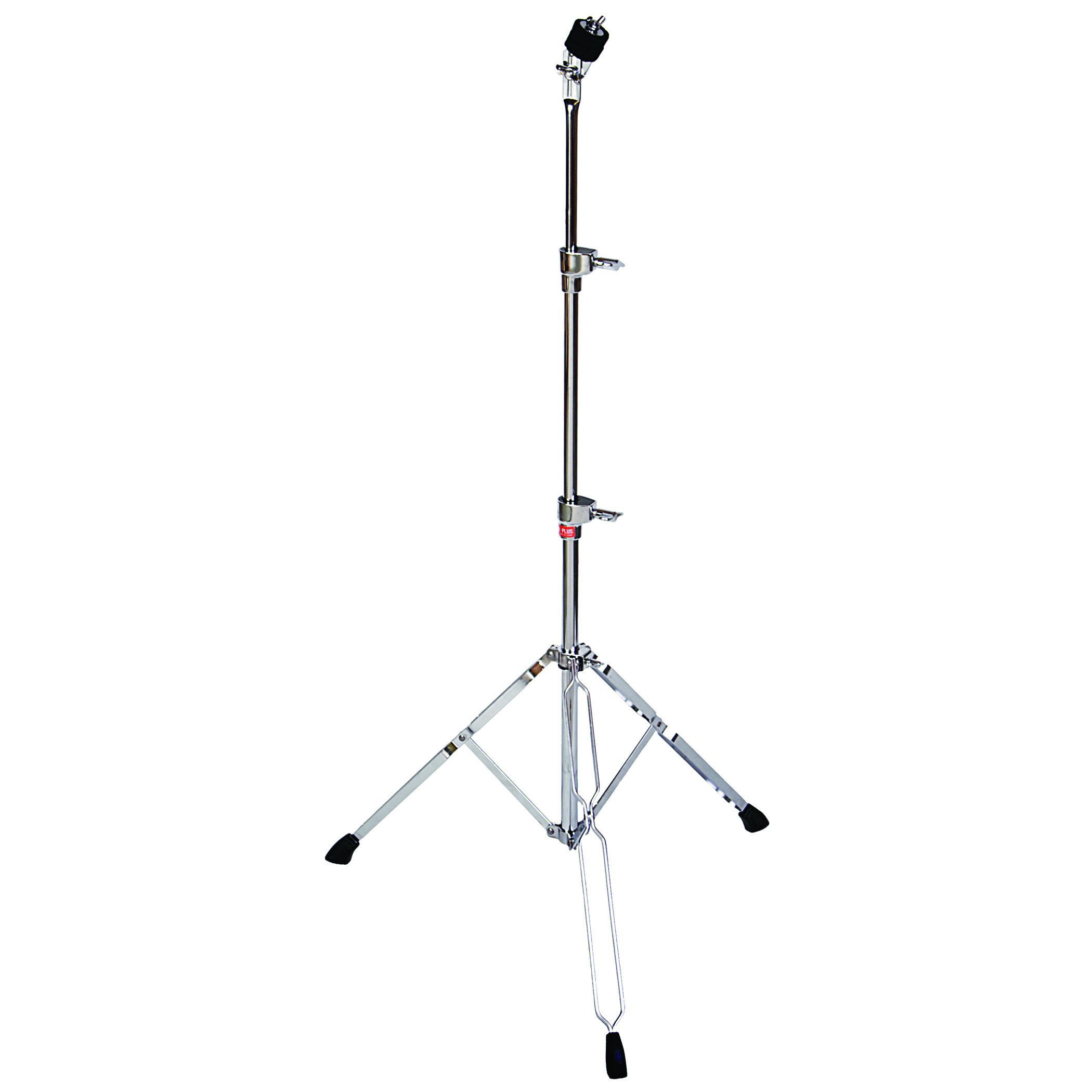 Percussion Plus 900C Standard Double-Braced Cymbal Stand,Black