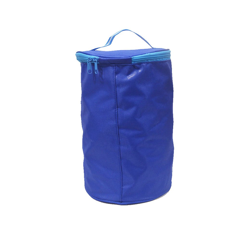CHAOFAN Hanging Pingpong Balls Storage Bag Portable Pouch Table Tennis Ball Holder Blue Bag Contain 150 to 200 Balls