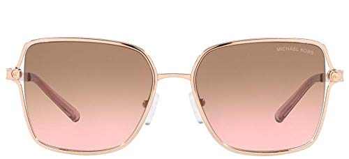Michael Kors MK1087 Cancun Shiny Rose Gold/Brown Peach Gradient One Size