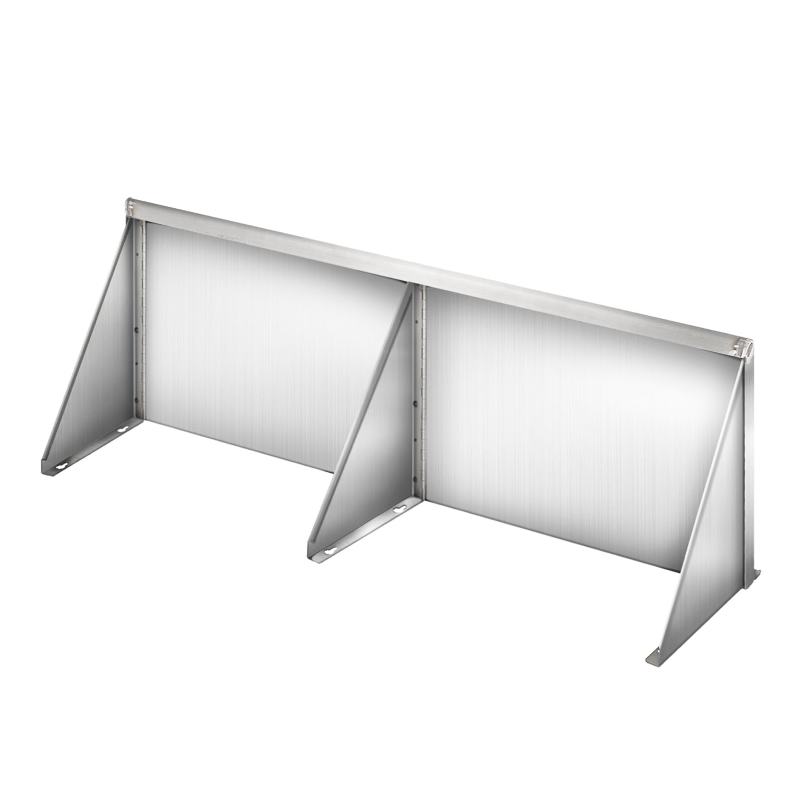 GUDESEN Wall Mounted Stainless Steel Shelf 60β x 18β Shelving for Restaurant,Kitchen,Garage,Home and Hotel