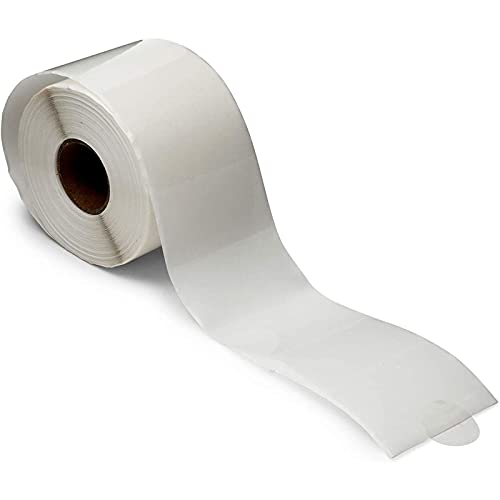Clear Envelope Seals, Rectangle Stickers (2 x 1 in, 1000 Pack)