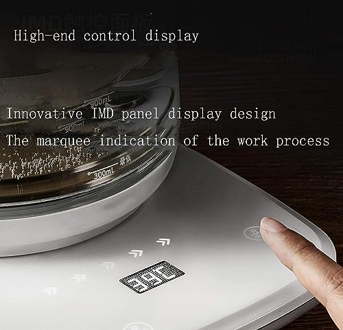 Electric Kettle 1.8L Large Capacity Glass Health Pot Multifunction Cooking Tea Soup Flower Teapot Automatic Electric Stew Bird's Nest Pot Electric Kettle