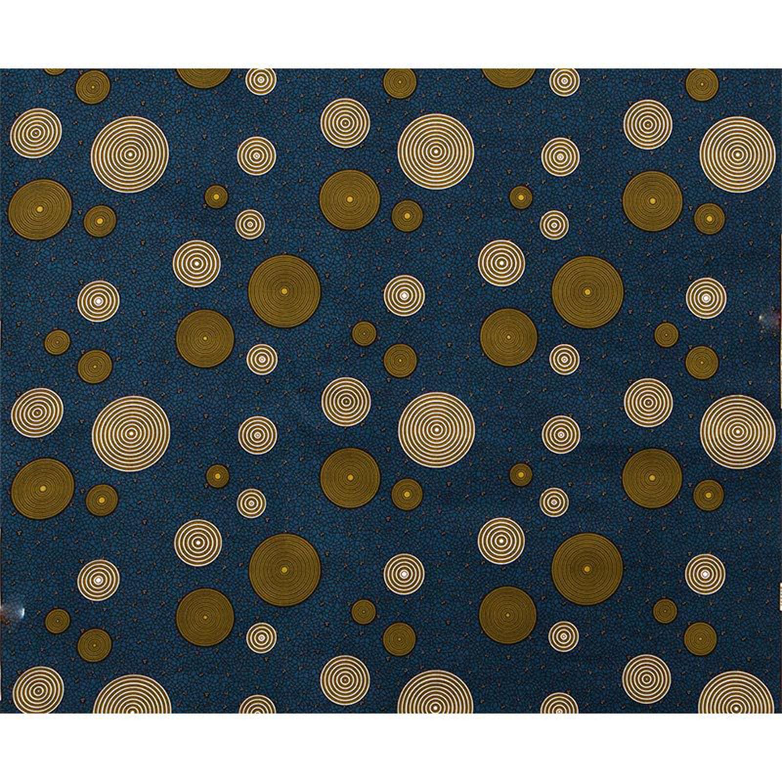 Generic African Fabrics, Cloth Ethnic Ankara Wax Print, 8 Yards for Party Dresses and DIY Upholstery Fabrics