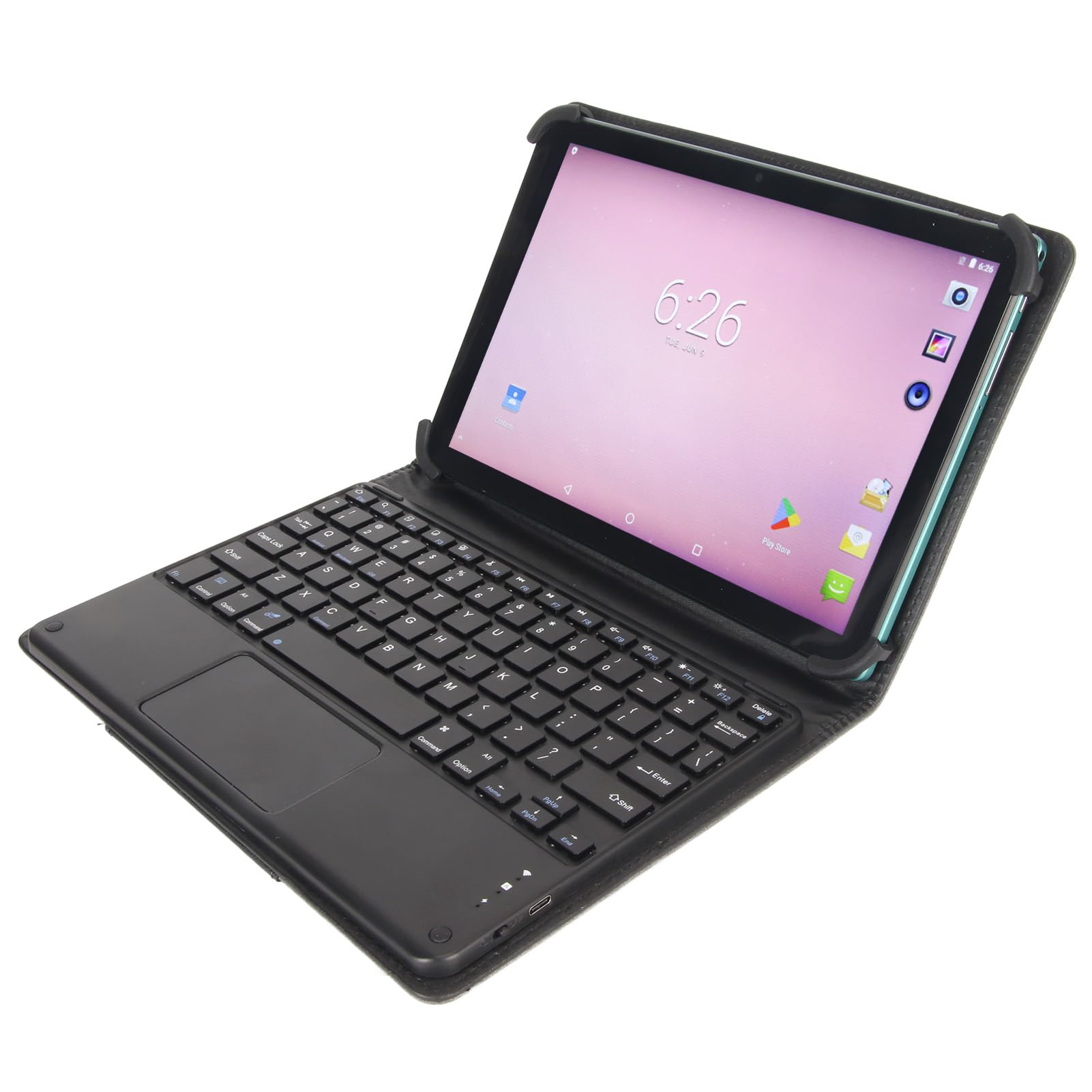 DAUZ Gaming Tablet, Octa Core CPU 10.1 Inch FHD 5G WiFi 4G LTE 6GB RAM 128GB ROM Office Tablet for Business (US Plug)