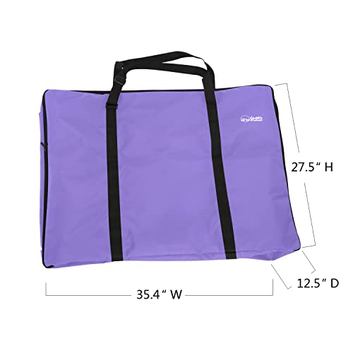 Travel Bag for Rollator Walker - Rollator Travel Bag - for Folding Walkers Compact Wheelchair Transport Chair Folding Walker Bag Portable Extra - Large Carry Bag Nylon Walker Bag OneSize Purple