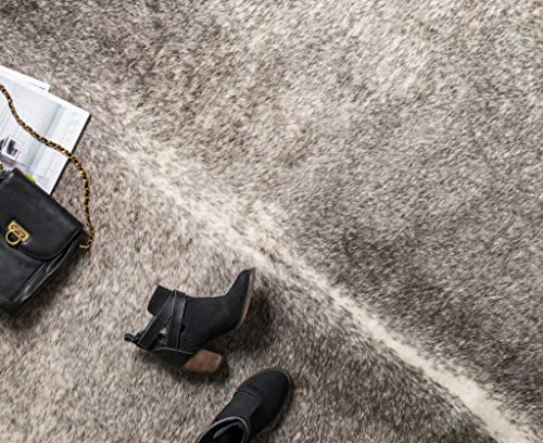 Loloi II Grand Canyon Grey/Ivory 6'-2" x 8' Area Rug