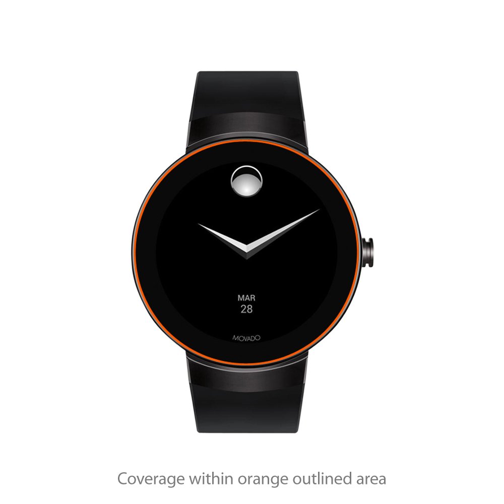 BoxWave Screen Protector Compatible with Movado Connect - ClearTouch Anti-Glare (2-Pack), Anti-Fingerprint Matte Film Skin for Movado Connect