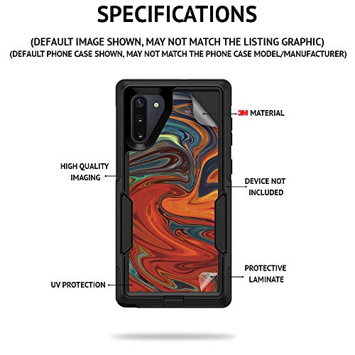 MightySkins Skin for Samsung Galaxy Note 20 Ultra 5G - Angry Ripple | Protective, Durable, and Unique Vinyl Decal wrap Cover | Easy to Apply, Remove, and Change Styles | Made in The USA