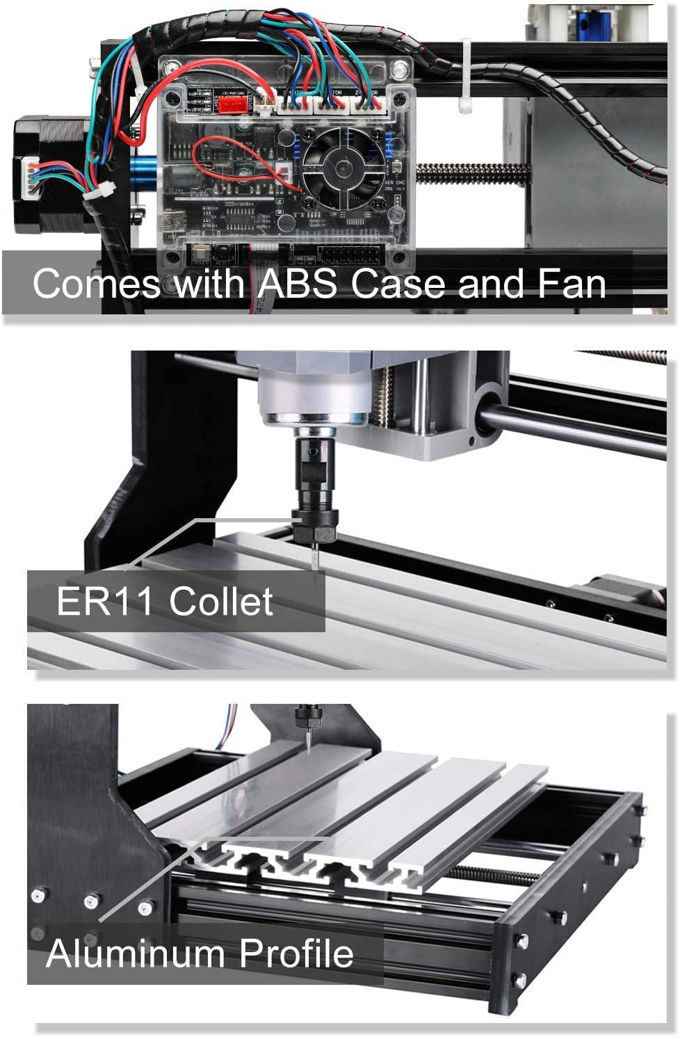 Genmitsu CNC 3018-PRO Router Kit and 3018 MDF Spoilboard