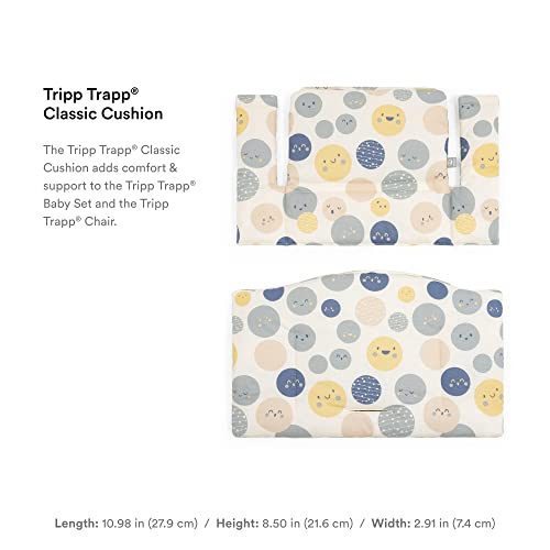 Tripp Trapp Classic Cushion, Soul System - Pair with Tripp Trapp Chair & High Chair for Support and Comfort - Machine Washable - Fits All Tripp Trapp Chairs