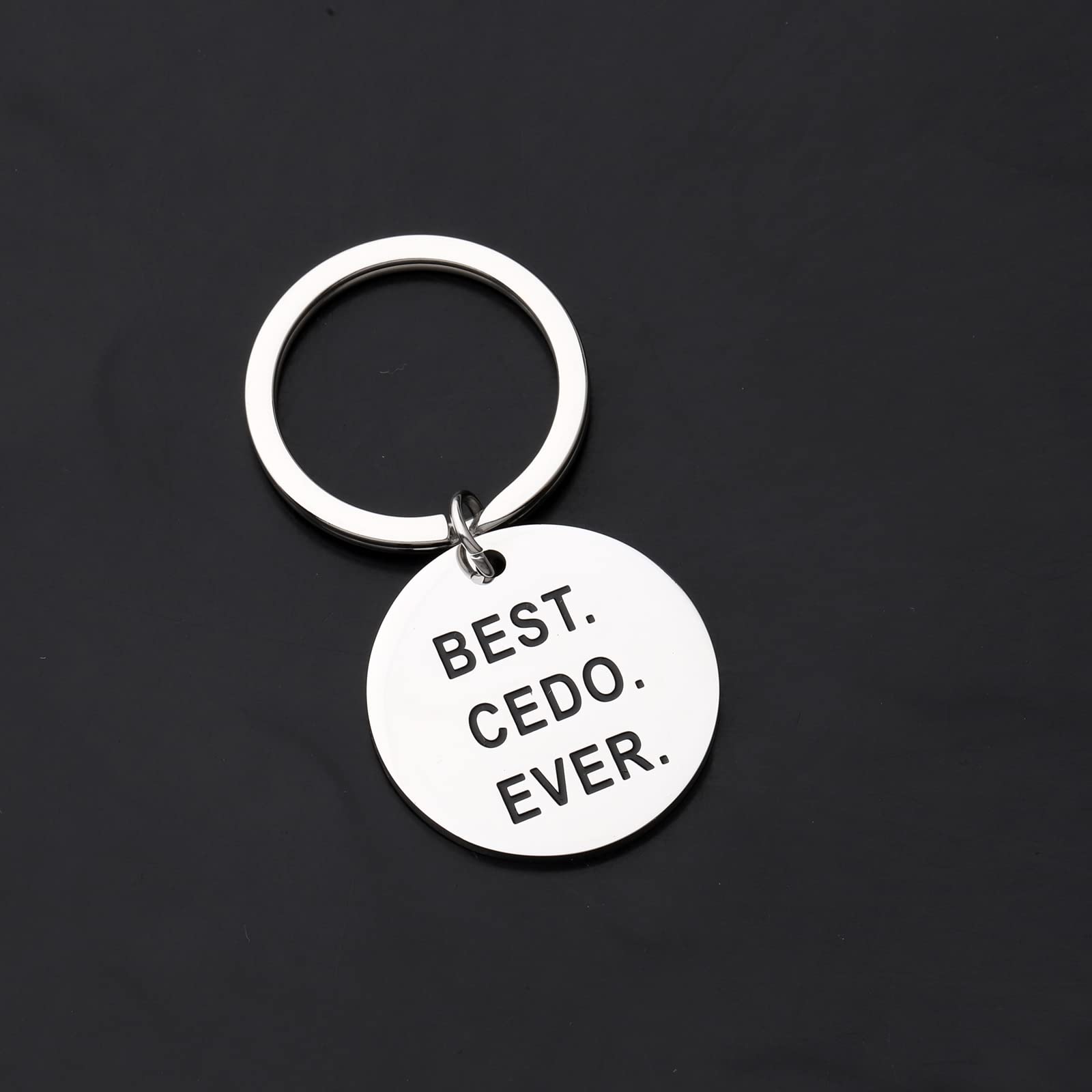 CENWA Cedo Keychain Cedo Gift Best Cedo Ever Keychain Arabic Grandfather Gift Fathers Day Gift (Best Cedo Ever K)