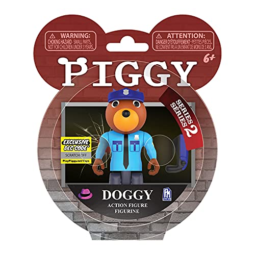 PIGGY - Officer Doggy Series 2 3.5" Action Figure (includes DLC Items)