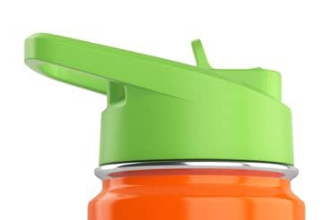 Replacement Lid for Kids Water Bottle, Green | Leak Proof | Easy Sip (Lid only)