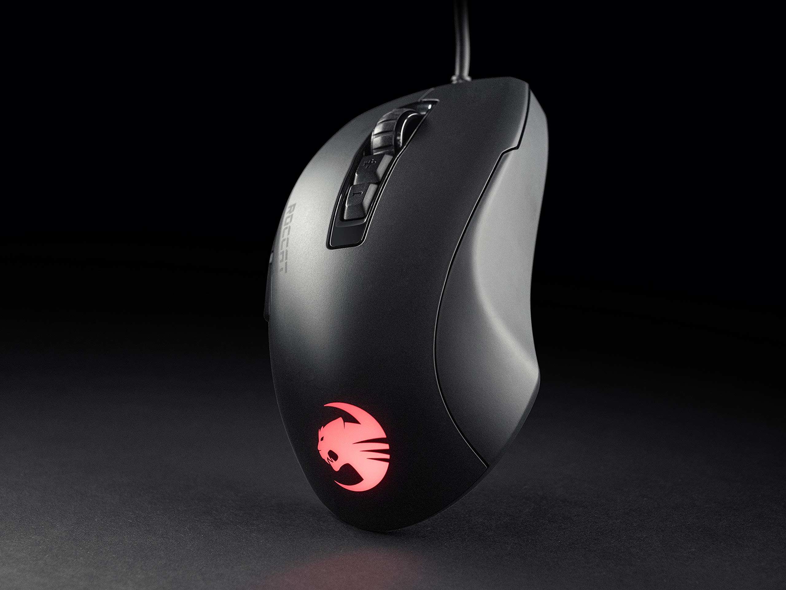 ROCCAT ROC-11-730 Kone Pure Ultra - Light ErgonoMic Gaming Mouse (16000 Dpi Optical Sensor RGB Lighting Ultra Light) Black