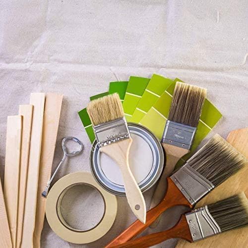 KINGORIGIN Grey White Canvas Drop Cloth, 9 X 12 Feet Canvas Tarp, Washable and Reusable Cotton Paint Tarp, Drop Cloths for Painting, Curtains, Furniture and Floor Protection