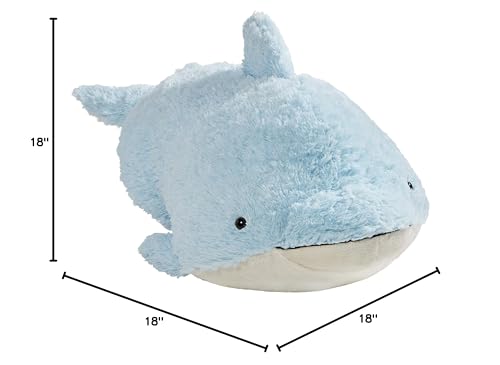 Pillow Pets Originals Squeaky Dolphin 18" Stuffed Animal Plush Toy