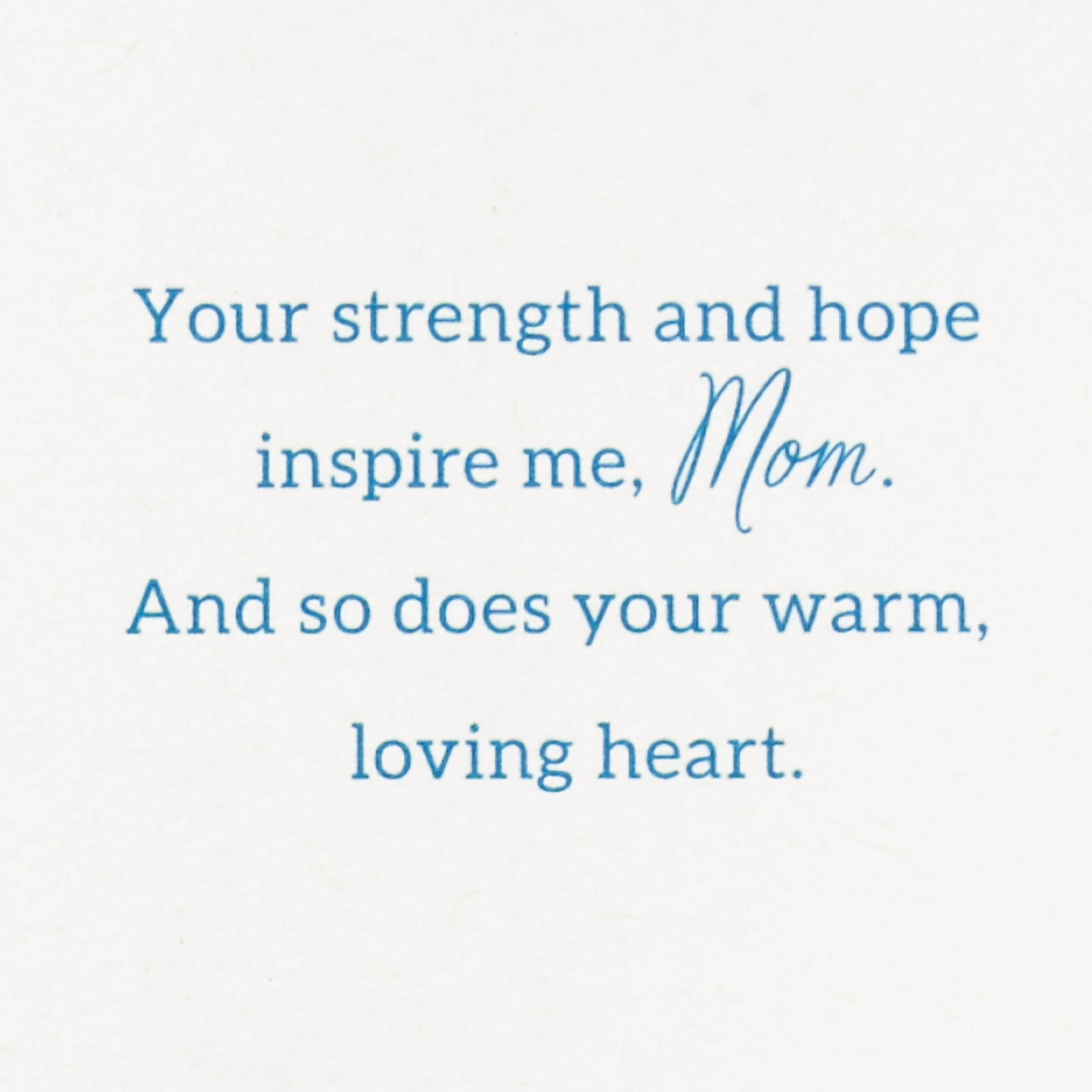 Hallmark Birthday Card or Thank You Card for Mom (Sunshine)
