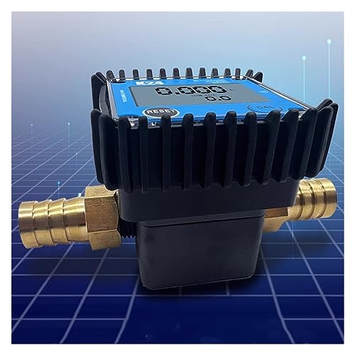 Flow Control Meter G1/4" G1/2" Micro Flow Digital Display Meter, ar Flow Meter Gasoline Oil Hydraulic Oil Soy Oil Water 0.1-10L/min Used in Petroleum,Food, Etc. (Color : 0.2-10PLM,