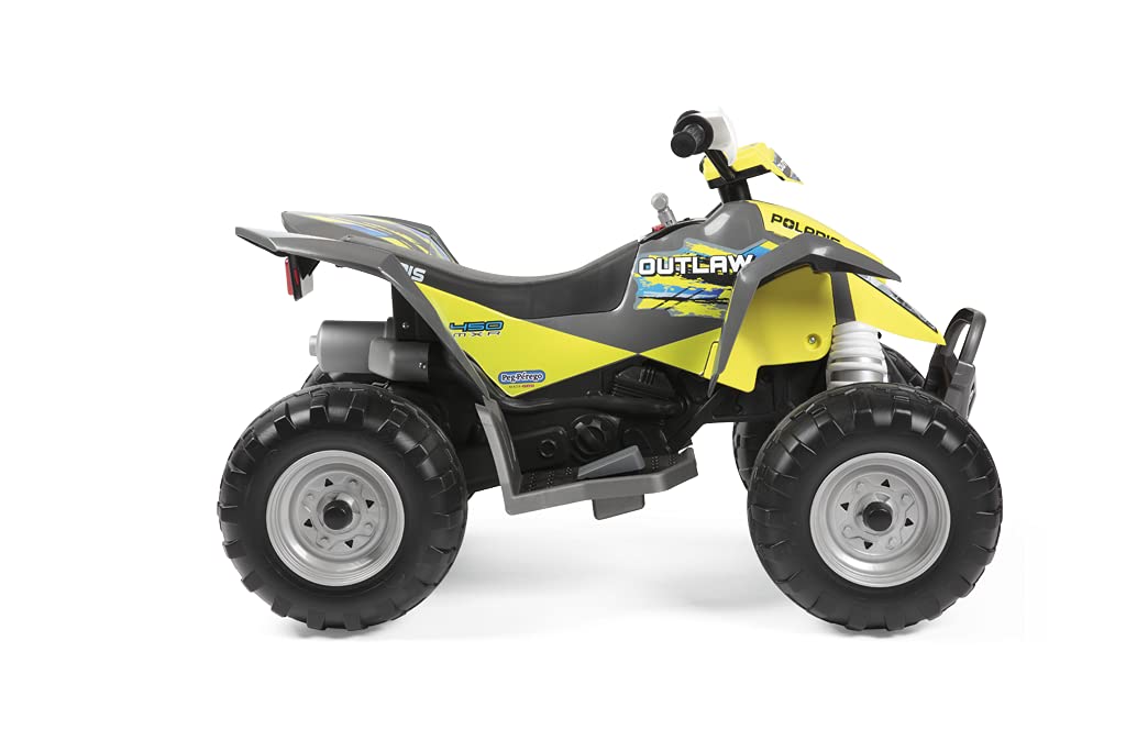 Peg Perego Polaris Outlaw Citrus, 12 Volt Ride on, Citrus