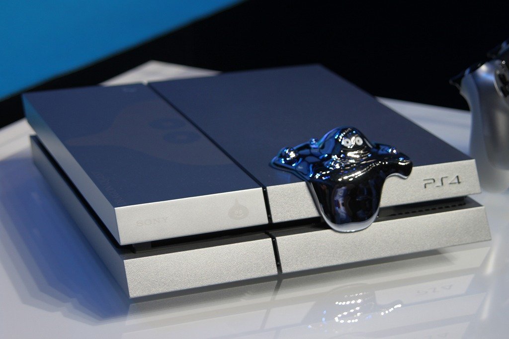 PlayStation4 Console 500GB Dragon Quest Metal Slime Edition Japan import