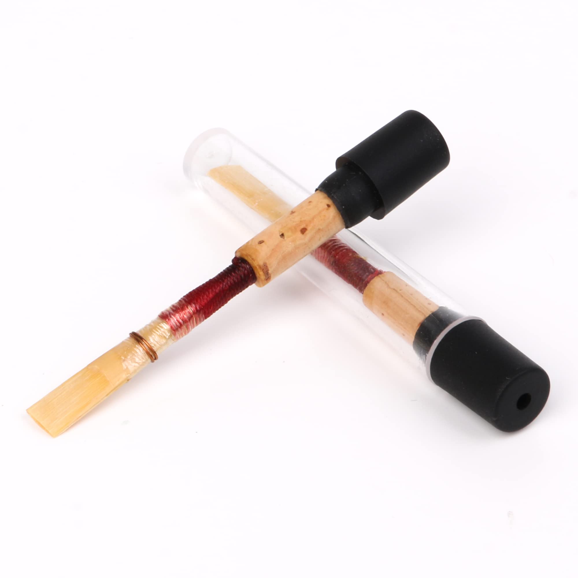 BQLZR Bamboo Oboe Reeds German Style Handmade Oboe Soft Woodwind Instruments Accessories Multicolor Pack of 5