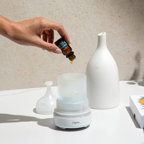 Cliganic Organic Peppermint Essential Oil - 100% Pure Natural for Aromatherapy Diffuser | Non-GMO Verified