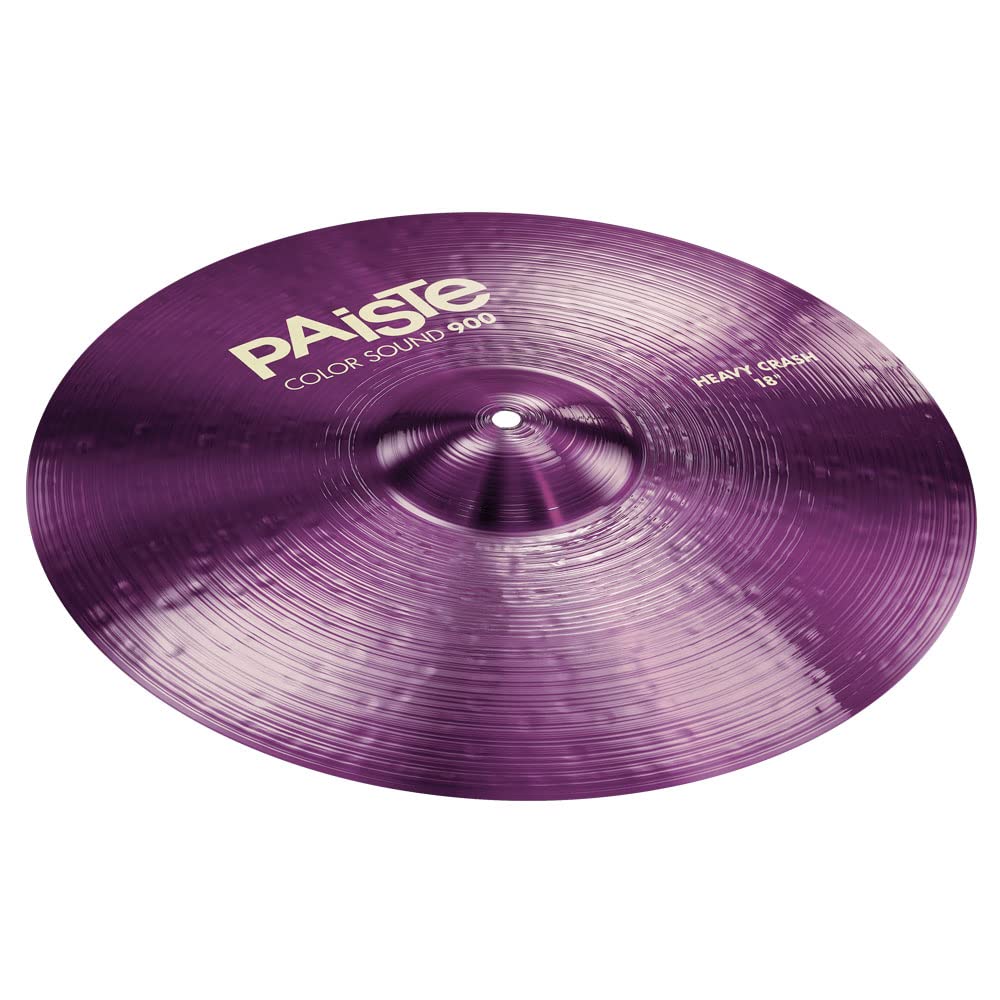 Paiste 18 Inches Color Sound 900 Purple Heavy Crash Cymbal