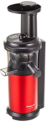 Panasonic Slow Juicer VITAMIN SERVER MJ-L400-R (Metallic Red)【Japan Domestic genuine products】【Ships from JAPAN】