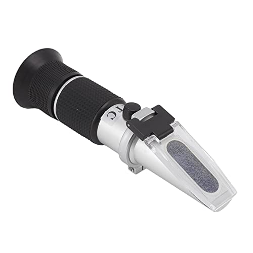 Fruit Sugar Content Measuring Tool, 0β80% Brix Tester Refractometer Portable Adjustable Lens Efficient for Home