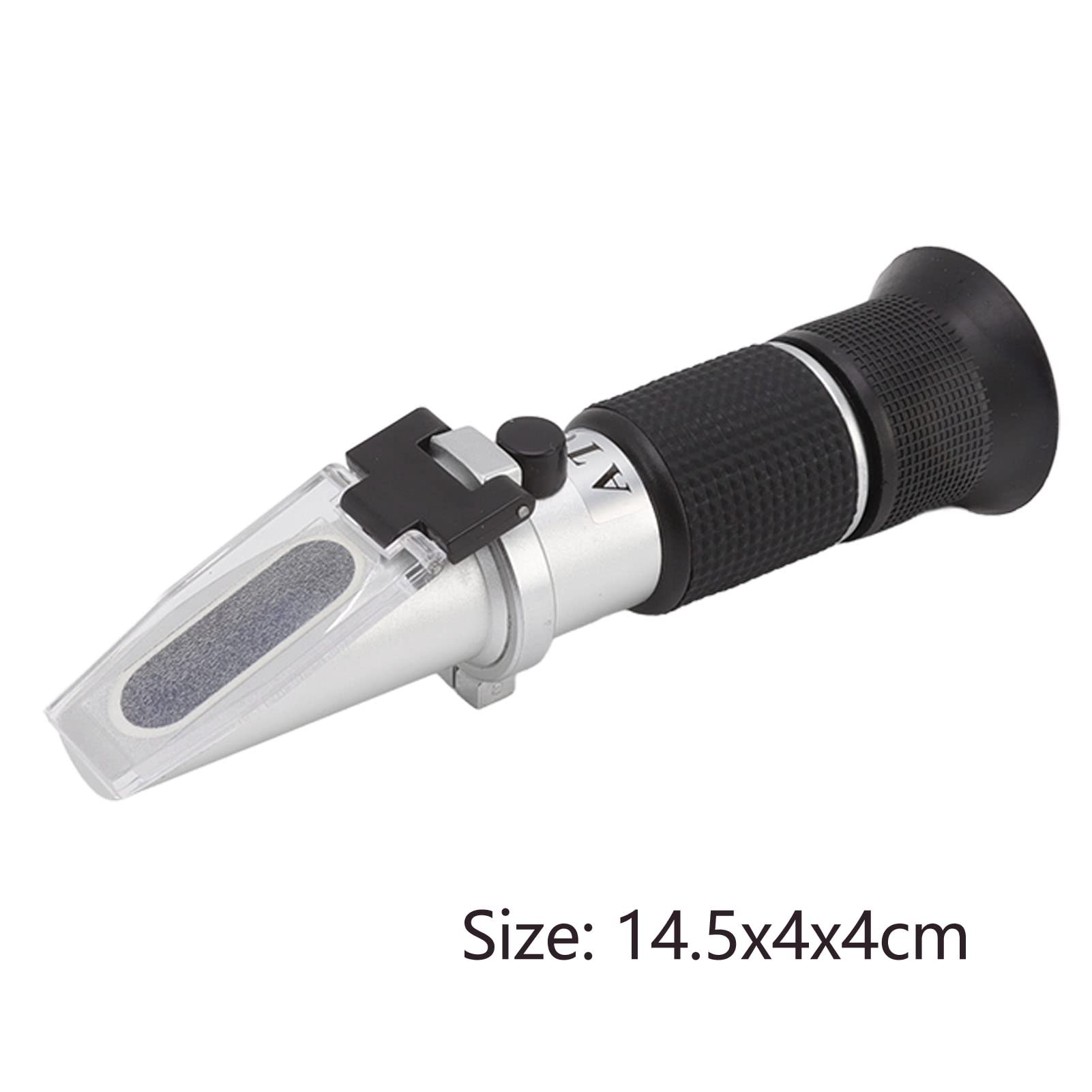 Fruit Sugar Content Measuring Tool, Accurate 0‑80% Adjustable Lens Easy To Use Intuitive Brix Tester Refractometer for Home