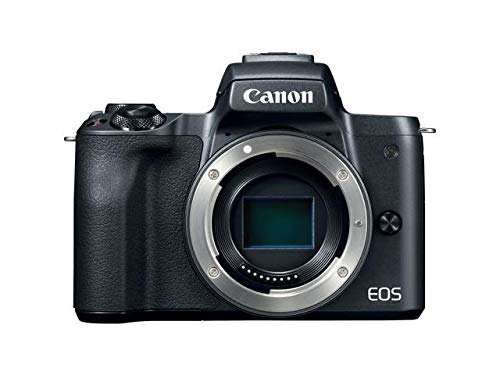 Canon EOS M50 Mirrorless Digital Camera (International Model) (2680C001) W/Bag, Extra Battery, LED Light, Mic, Filters + More - Advanced Bundle (Renewed)