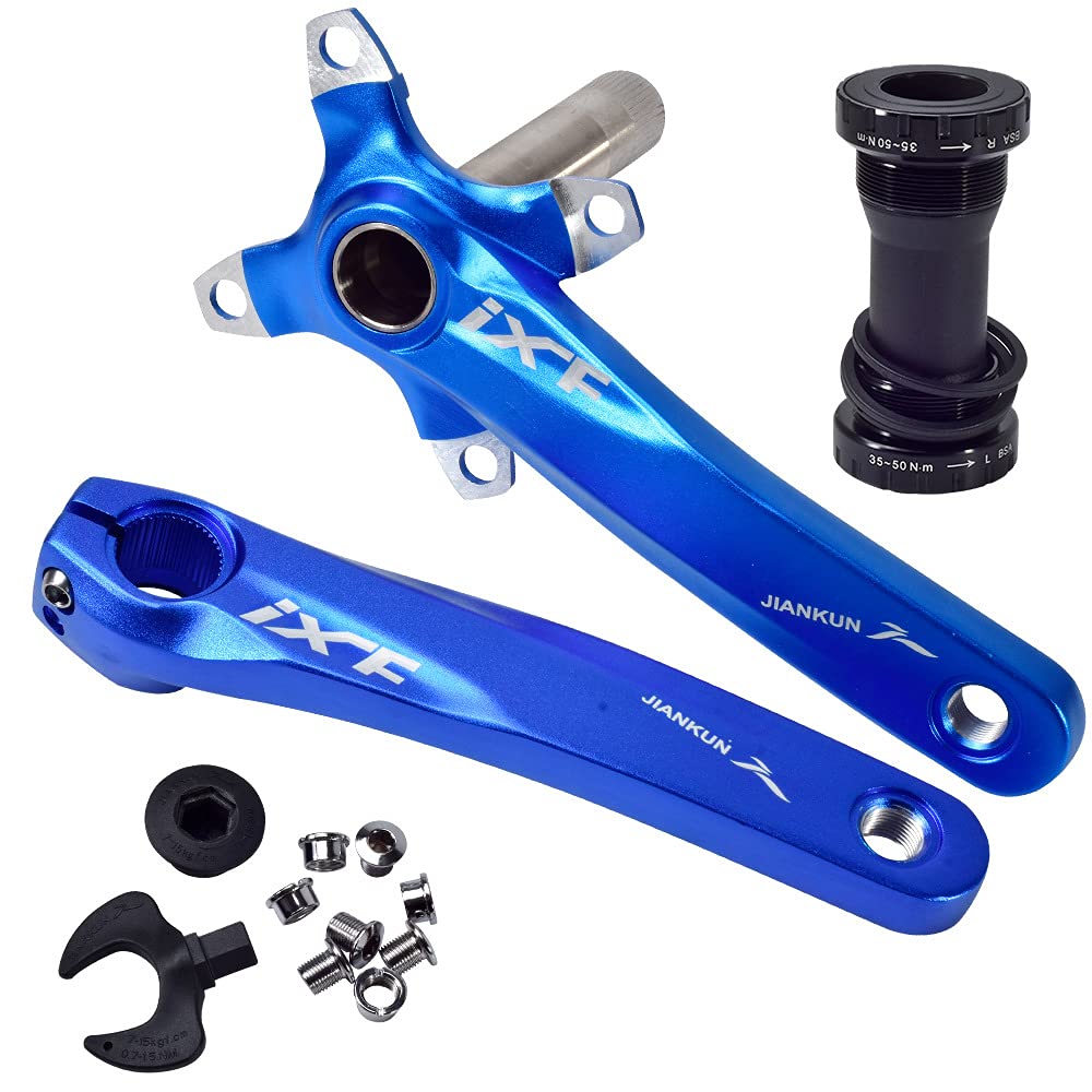 Crank | Mountain Bike Left and Right Cranks (Silver)