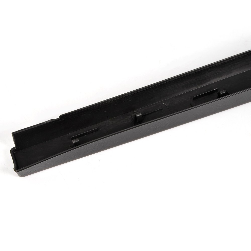 CHEDA Rear Tailgate Molding, Compatible with 2004-2008 Ford F-150 /Lincoln Mark LT 2006-2008, Black Cap Guard