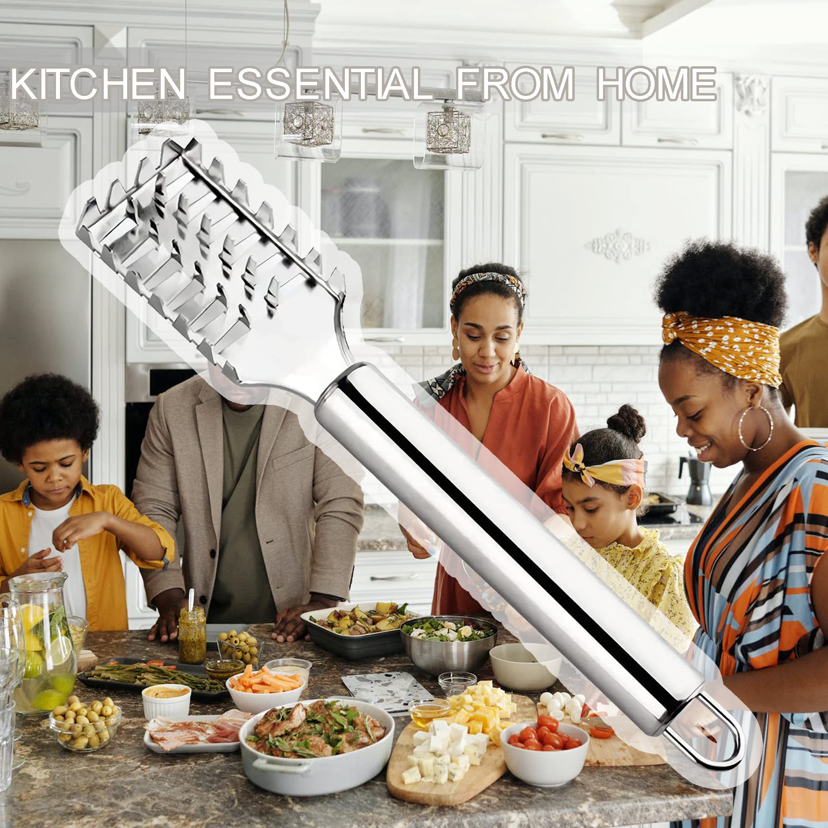 Fish Scaler, Fish Scale Remover,Fish Scaler Brush Fish Scaler Remover,Quickly Remove Fish Scale Stainless Steel,Easily Remove Fish Scales Without Fuss Or Mess