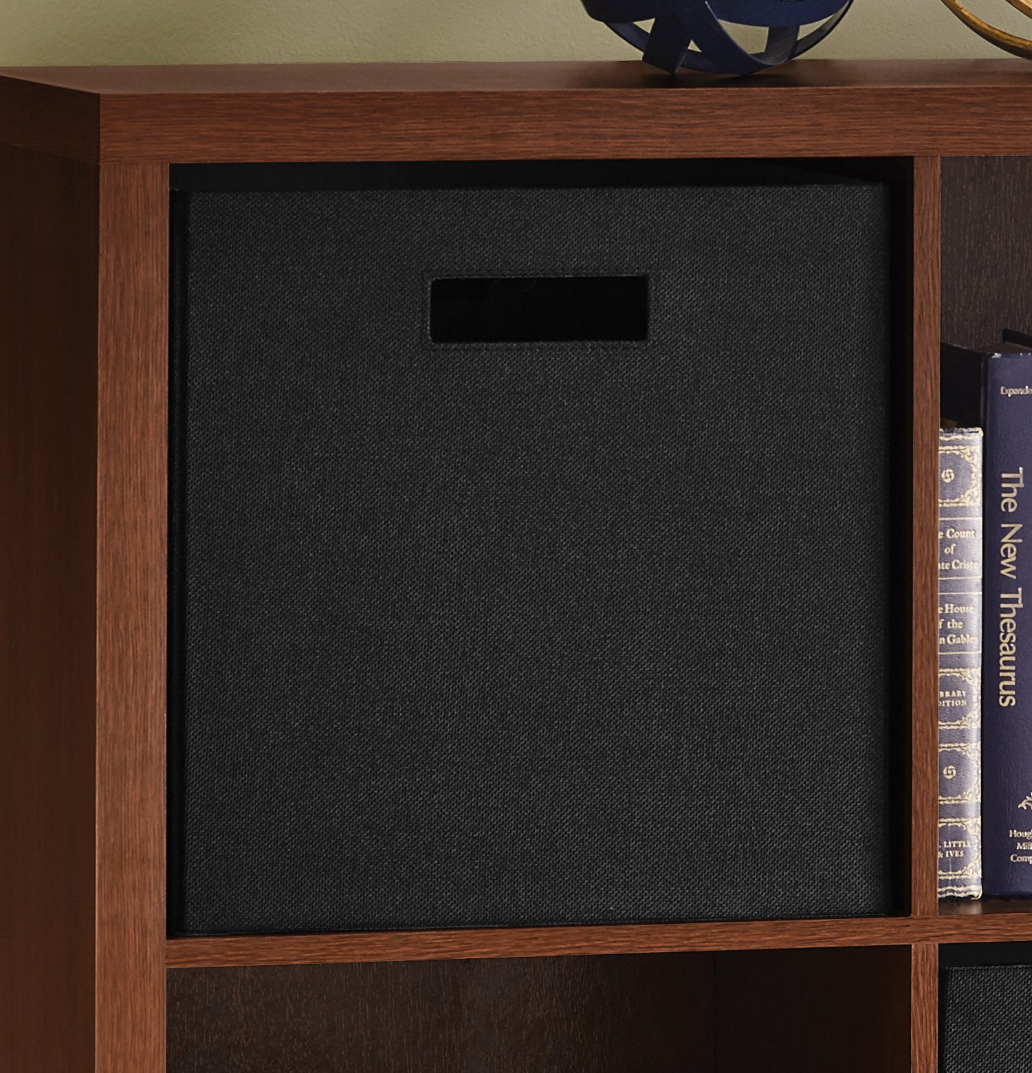 ClosetMaid Decorative Fabric Storage Bin, Black