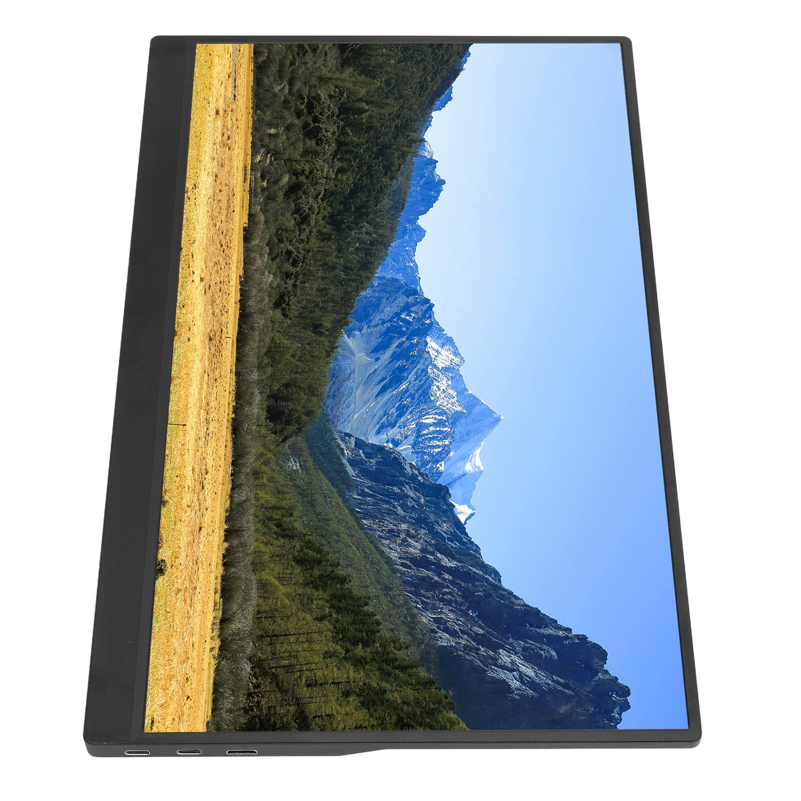 FOTABPYTI IPS Touch Screen Monitor, Support 100-240V HDR Support Same Screen Lapotp Monitor for PC (US Plug)