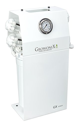 GROWONIX GX400 400 Gallon Per Day Reverse Osmosis System Ultra High Flow Rate Water Purification Filter for Hydroponics Gardening Growing Drinking H20 Coffee Point of use On Demand Purifier