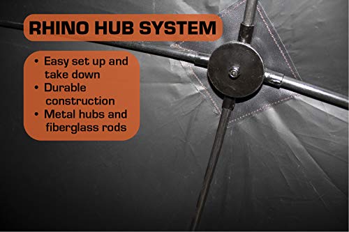 Rhino Blinds R300-RTE 3 Person Hunting Ground Blind, Realtree Edge