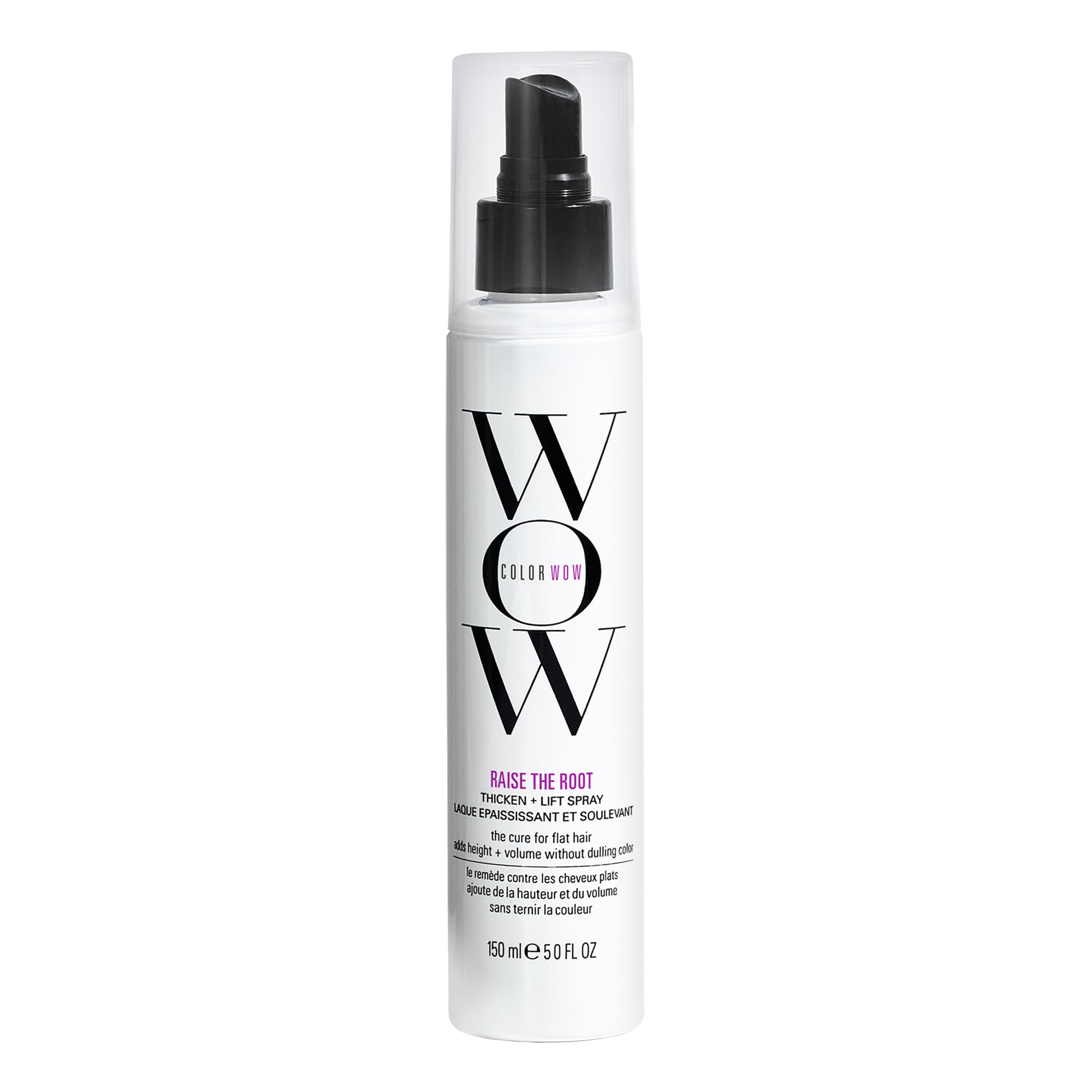 COLOR WOW Raise the Root Thicken + Lift Spray – All-Day Volume for Fine, Flat Hair without dulling color