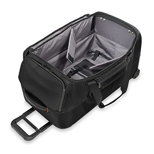 Briggs & Riley Wheeled Duffle, Black, Checked-Medium 27-Inch