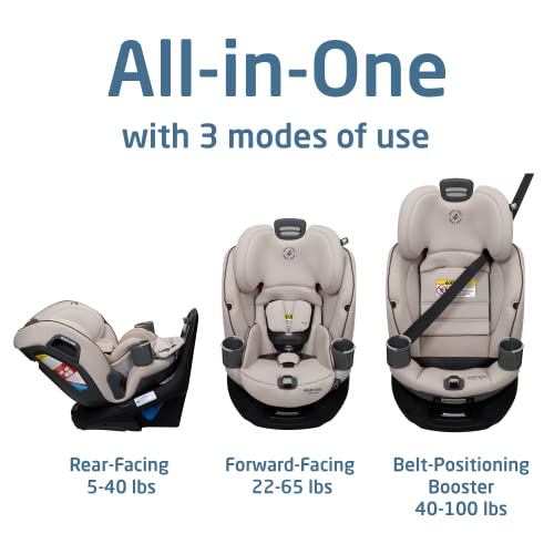Maxi-Cosi Emme 360 Rotating All-in-One Convertible Car Seat, Desert Wonder