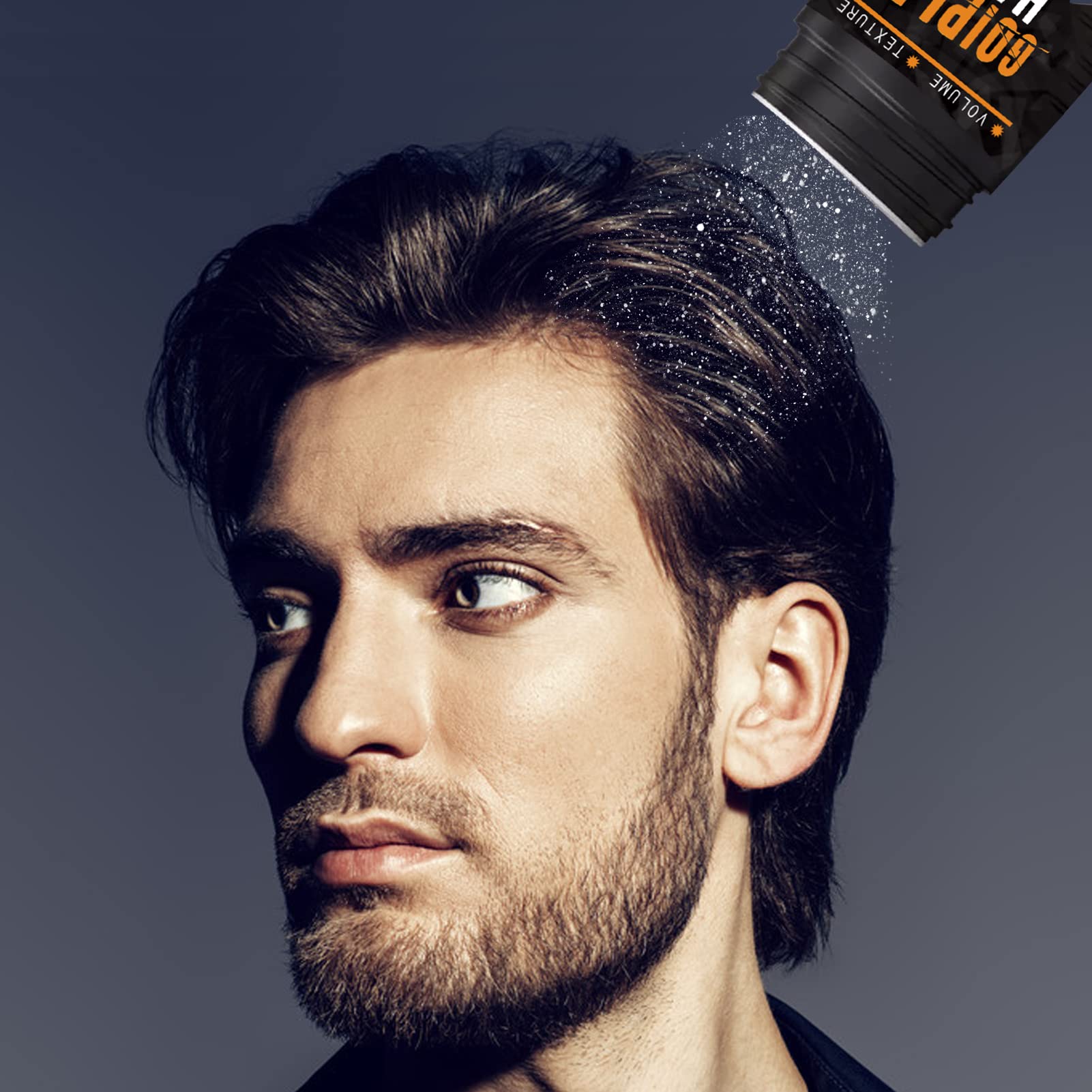 Hair Styling Natural Look Volumizing & Texturizing Hair Powder with Flexible Hold - 1.05oz Easy to Apply Texture Powder for Men, No Oil/Greasy/Residue