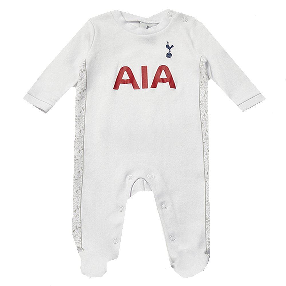 Brecrest Tottenham Hotspur Baby Sleepsuit 2021/22-0-3 Months
