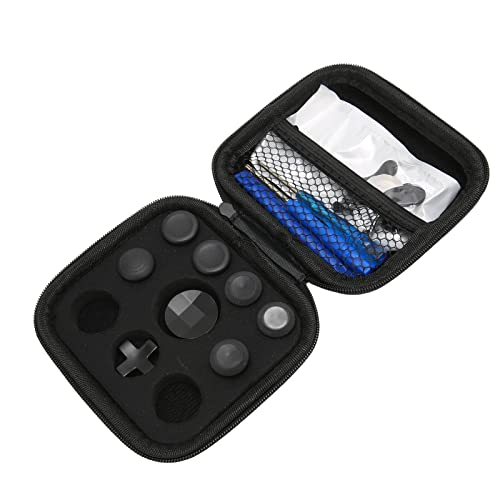 Controller Accessories, Stainless Steel Practical Plating Black Replacement Kit for Elite Series 2