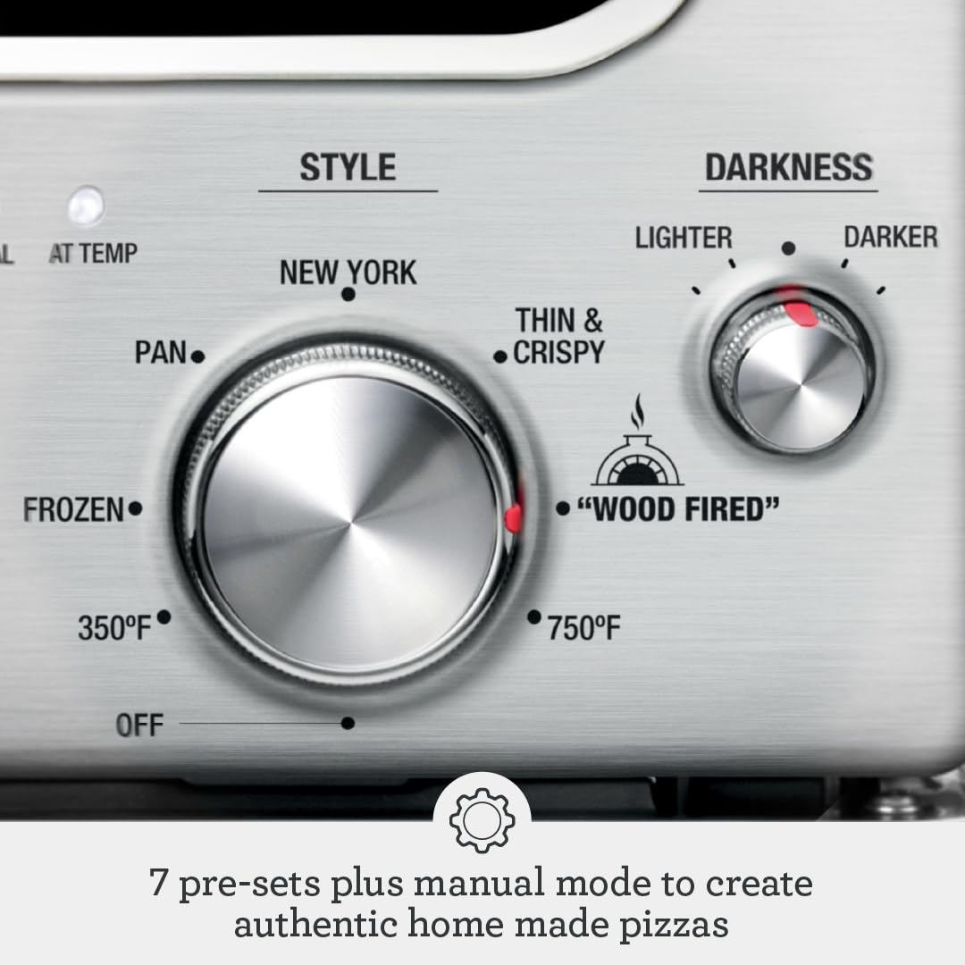 Breville Smart Oven Pizzaiolo BPZ820BTR, Black Truffle