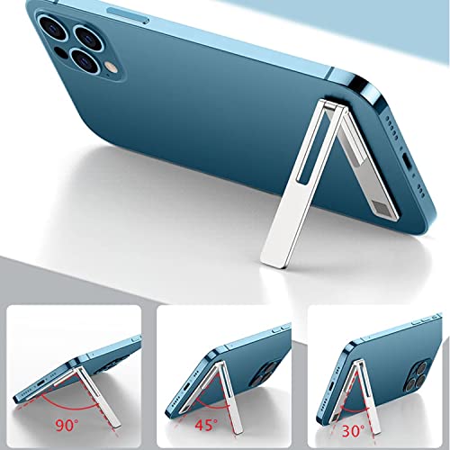 Ultra-Thin Metal Phone Kickstand, Invisible Vertical and Horizontal Stand,Desk Stand Holder Accessories for iPhone, Samsung, LG, Android, Smartphone Accessories